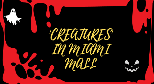 10-Foot ‘Creatures’ in Miami Mall Goes Viral - A.W.A.R.E